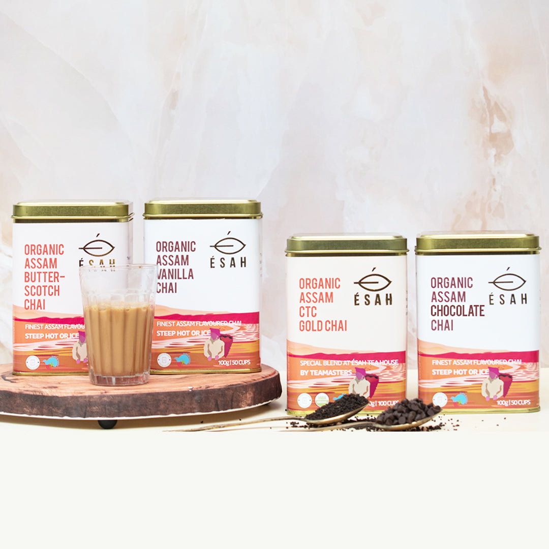 URBAN CHAI BUNDLE - COMBO OF 4 FLAVOUR CHAI – ÉsahTea